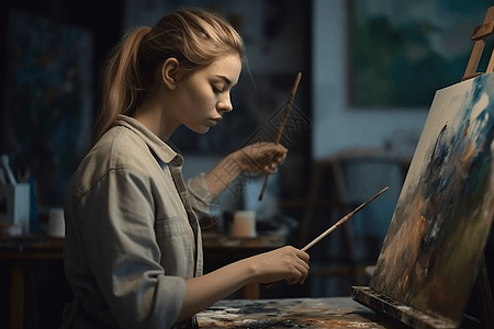 抽象的绘画艺术高清图片下载-正版图片600301295-摄图网