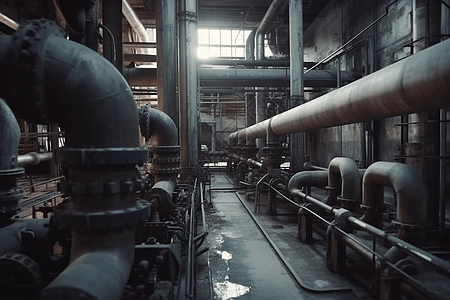 复杂的管道高清图片下载-正版图片600070815-摄图网