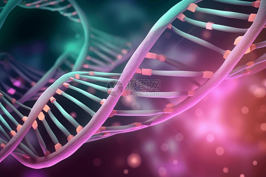 DNA细胞模型插画图片下载-正版图片600073843-摄图网