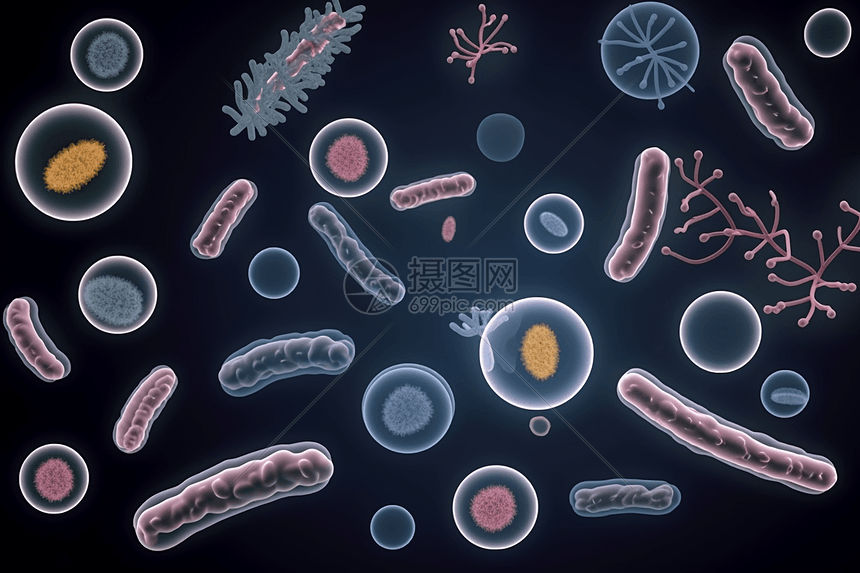 微生物插画图片下载-正版图片600074158-摄图网