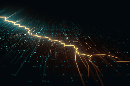 科技智能电流板图片素材-正版创意图片600083928-摄图网