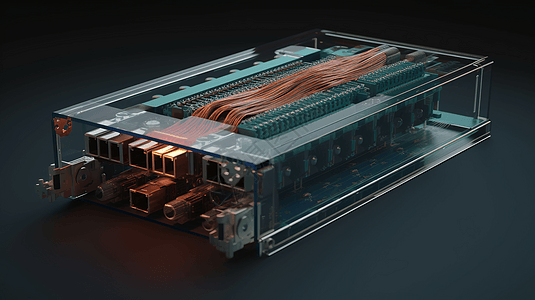 光纤模块技术示意图高清图片下载-正版图片600085610-摄图网