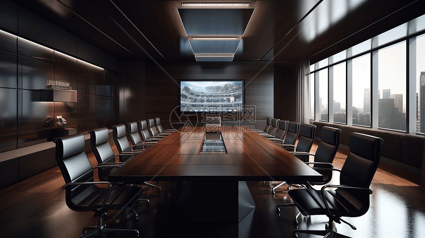 虚拟会议室屏幕高清图片下载-正版图片600088207-摄图网