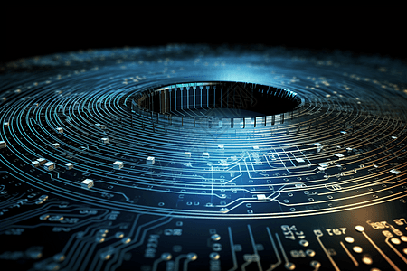 二进制代码光线插画图片下载-正版图片600088968-摄图网