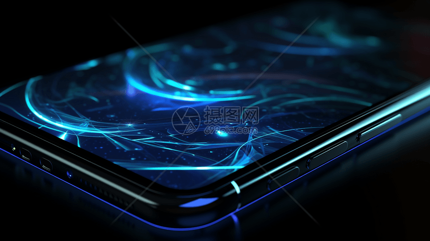未来派的智能手机设计图图片素材-正版创意图片600091467-摄图网