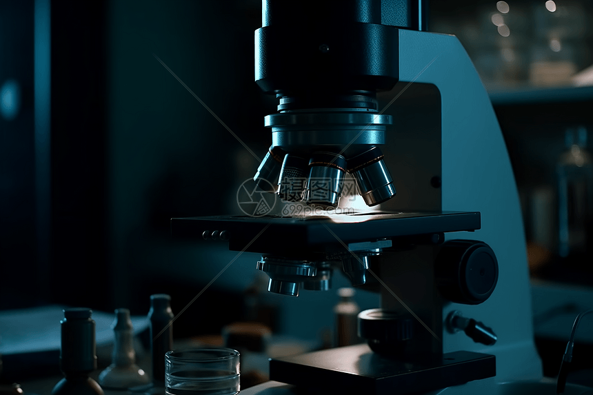 一台显微镜高清图片下载-正版图片600092913-摄图网