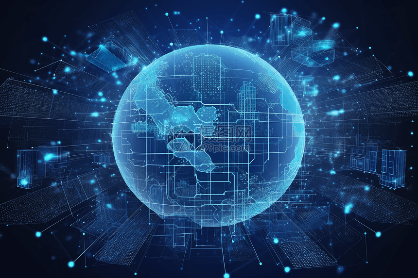 大数据多云平台图片素材-正版创意图片600097242-摄图网