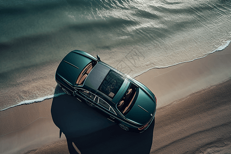 椰子树下的汽车高清图片下载-正版图片600104338-摄图网