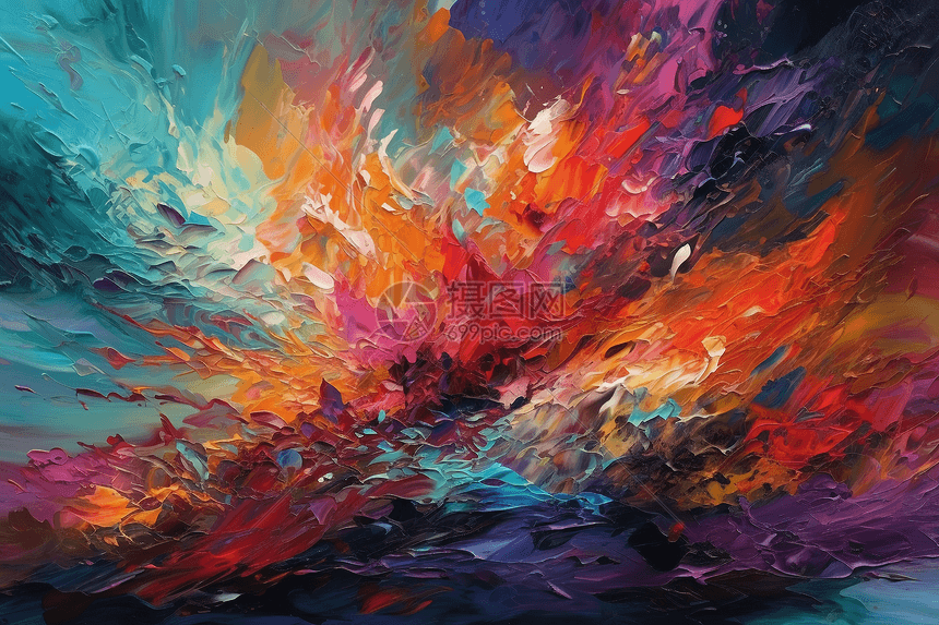 纯粹抽象的空灵景观插画图片下载-正版图片600107827-摄图网