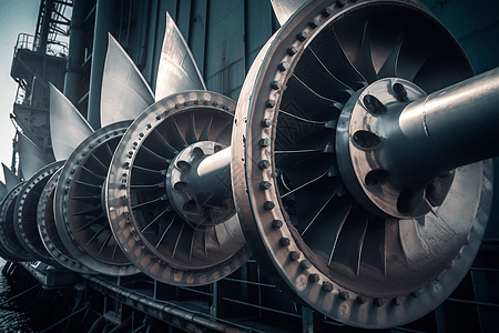 涡轮机的特写图片素材-正版创意图片600086797-摄图网
