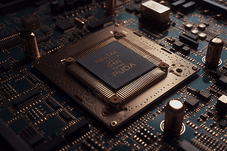 电脑ASIC芯片图片素材-正版创意图片600117778-摄图网