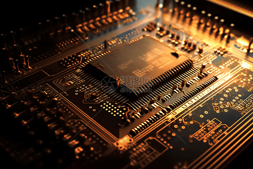 微控制器单元 (MCU)电路图片素材-正版创意图片600117916-摄图网