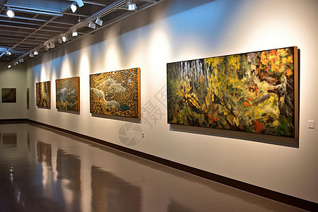 艺术馆画展高清图片下载-正版图片600123792-摄图网