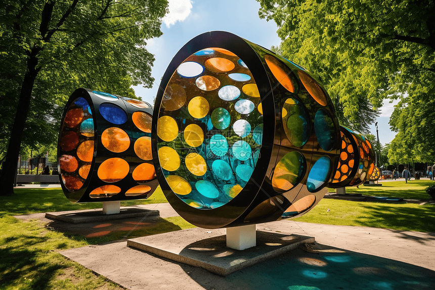 公共艺术装置高清图片下载-正版图片600124459-摄图网