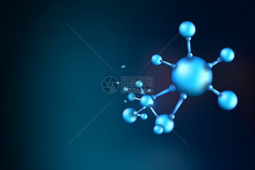 分子结构图插画图片下载-正版图片600127103-摄图网