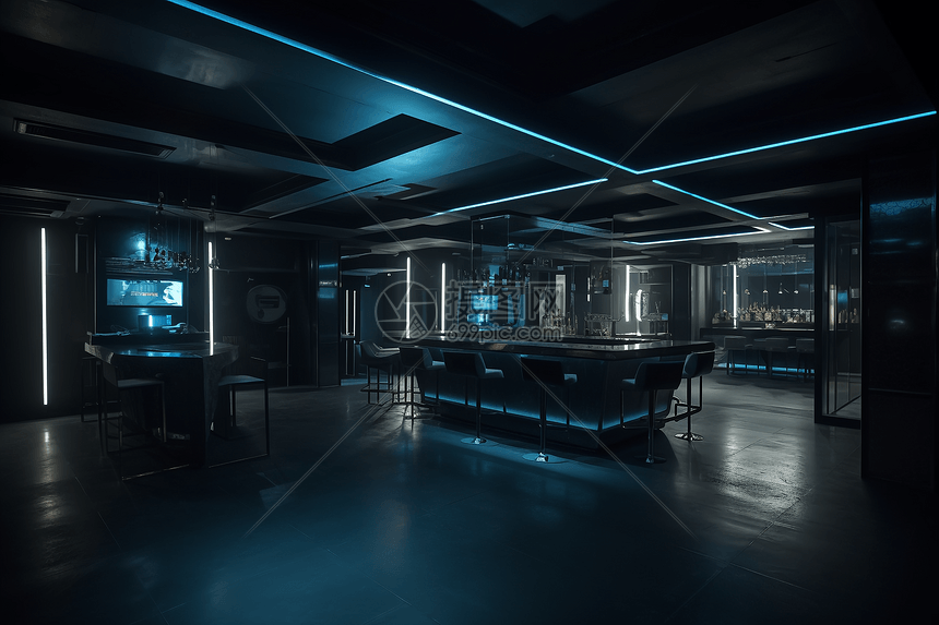 时尚的舞蹈俱乐部高清图片下载-正版图片600128094-摄图网