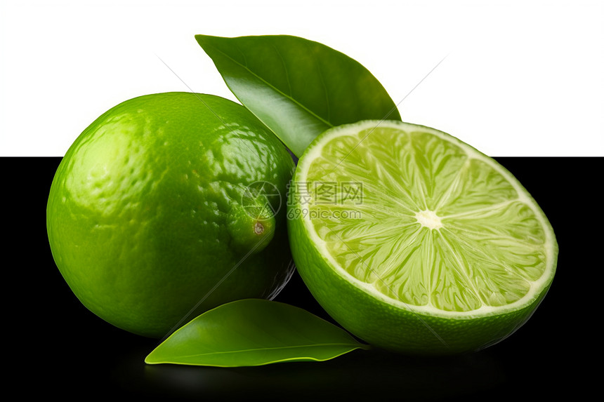 新鲜的青柠高清图片下载-正版图片600128951-摄图网
