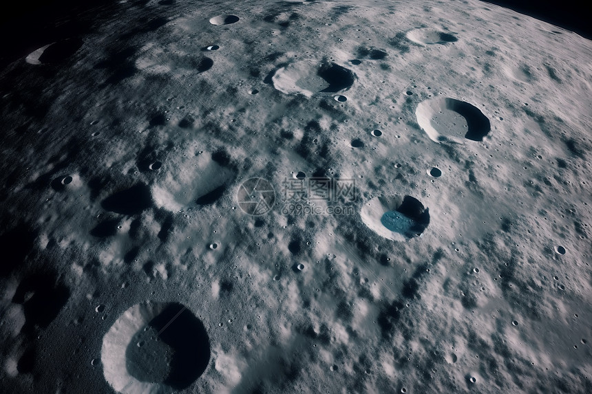 月球表面高清图片下载-正版图片600129331-摄图网