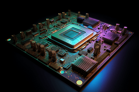 CPU透视图图片素材-正版创意图片600130617-摄图网