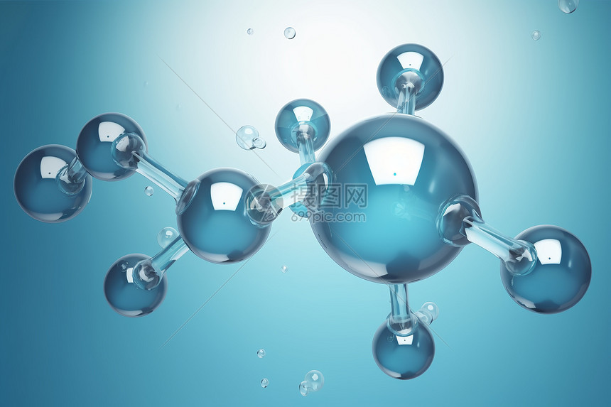 氢分子背景图片素材-正版创意图片600131551-摄图网