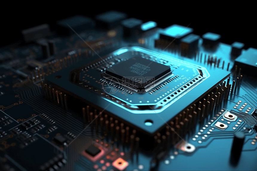 Ic设计的3D可视化图片素材-正版创意图片600132625-摄图网