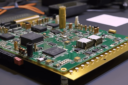 IC电路板在成品中的功能演示图片素材-正版创意图片600132663-摄图网