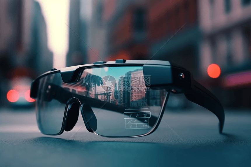带导航的AR眼镜摄影图图片素材-正版创意图片600133315-摄图网