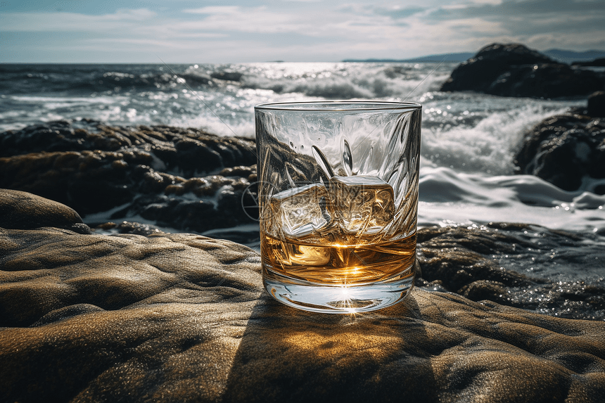 海边的美酒高清图片下载-正版图片600134298-摄图网