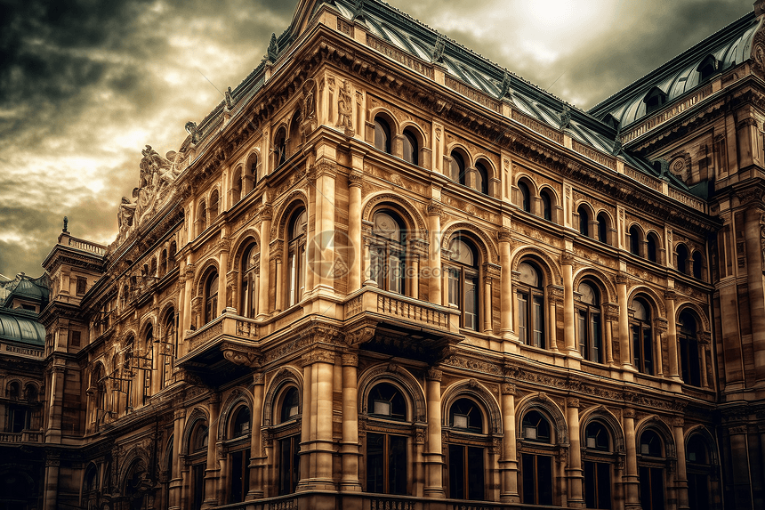 华丽的建筑物高清图片下载-正版图片600136668-摄图网