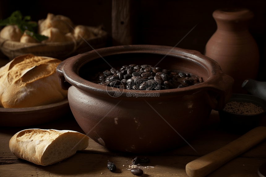 温热的黑豆汤高清图片下载-正版图片600143964-摄图网