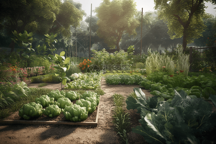 蔬菜花园高清图片下载-正版图片600143992-摄图网