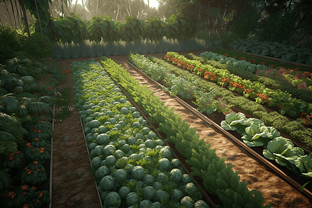 蔬菜花园高清图片下载-正版图片600143992-摄图网