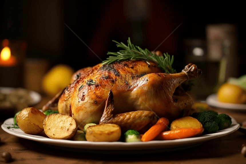 美味的烤鸡高清图片下载-正版图片600144110-摄图网