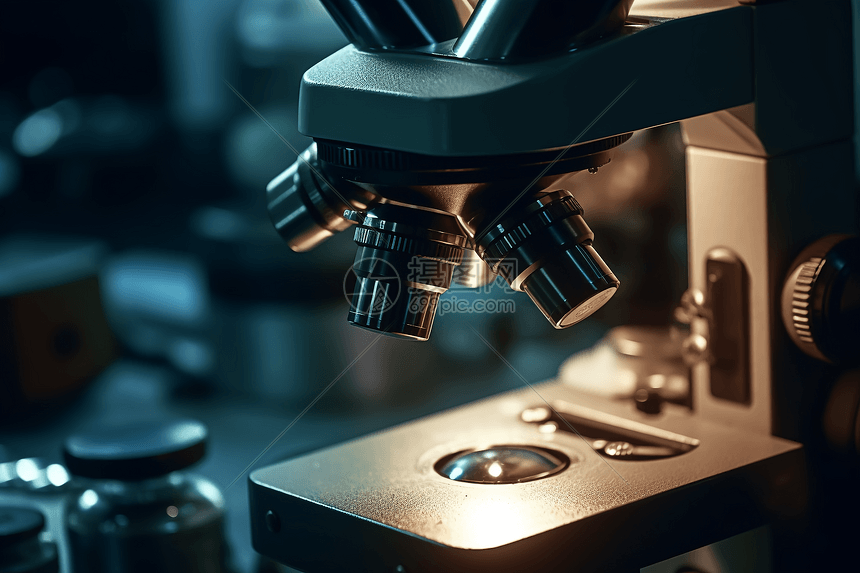 实验室的显微镜高清图片下载-正版图片600145699-摄图网