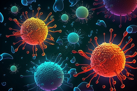 微观显微镜下的微生物图片素材-正版创意图片600524275-摄图网