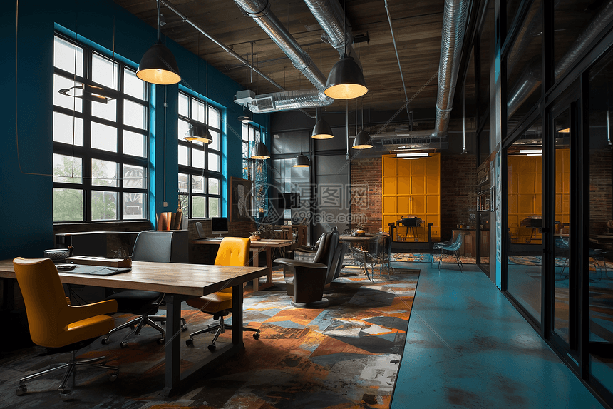 明亮办公室背景高清图片下载-正版图片600172454-摄图网