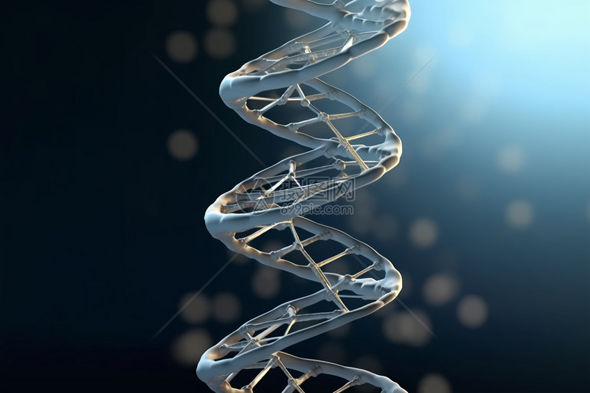 抽象双螺旋结构dna图片素材-正版创意图片600175833-摄图网