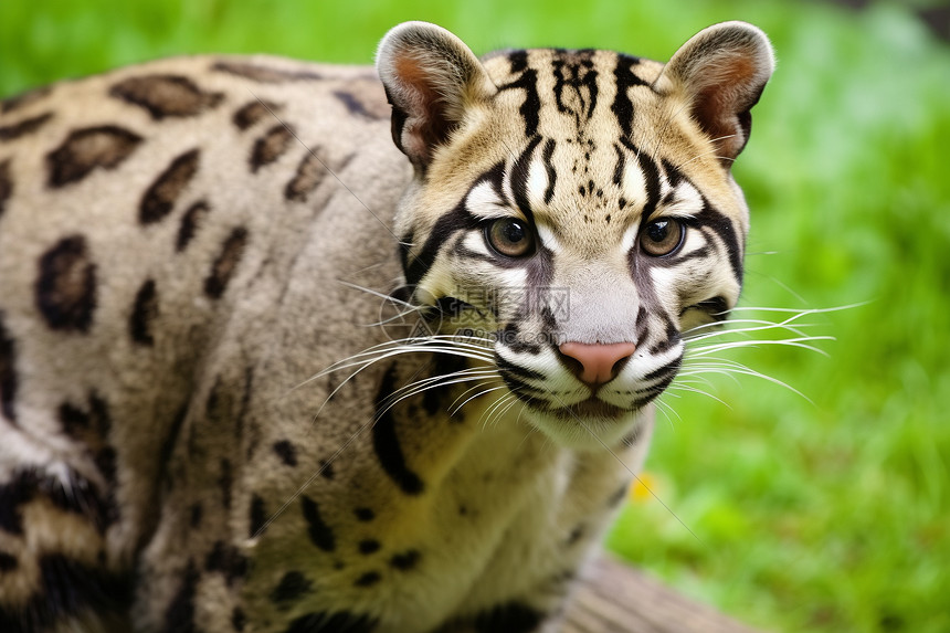 濒危的云豹高清图片下载-正版图片600179564-摄图网