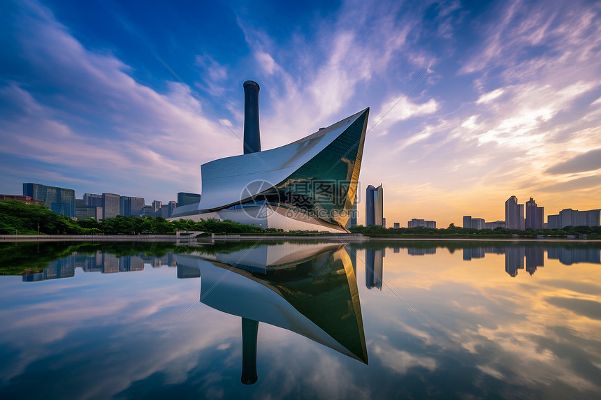城市地标建筑设计高清图片下载-正版图片600181723-摄图网