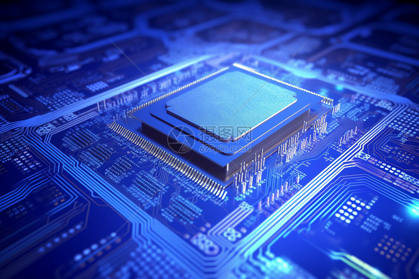 cpu中央处理器图片素材-正版创意图片600189434-摄图网