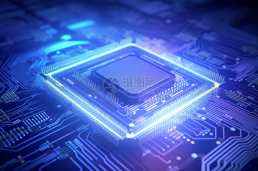 cpu处理器图片素材-正版创意图片600189435-摄图网