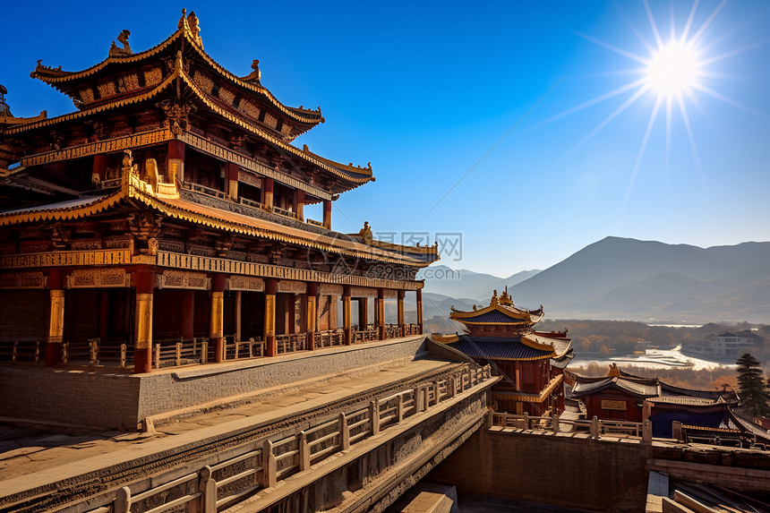 古建筑风景区高清图片下载-正版图片600189684-摄图网