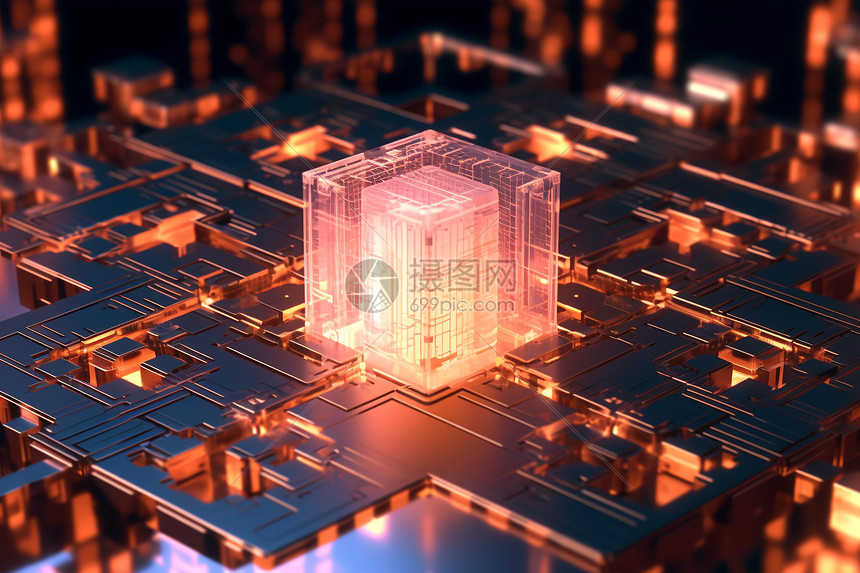 CPU中央处理器高清图片下载-正版图片600191850-摄图网
