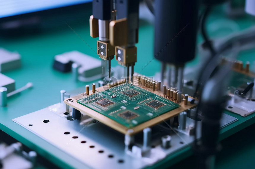 组装pcb板的烙铁头的自动化制造高清图片下载-正版图片600193120-摄图网