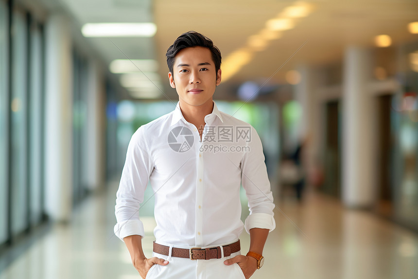 年轻帅气的男人肖像高清图片下载-正版图片600195717-摄图网