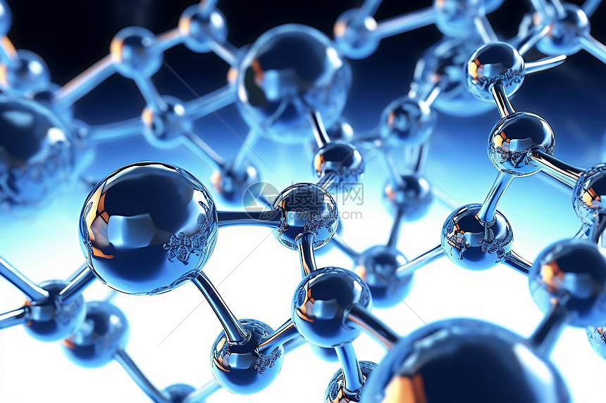 科学几何分子图片素材-正版创意图片600195914-摄图网