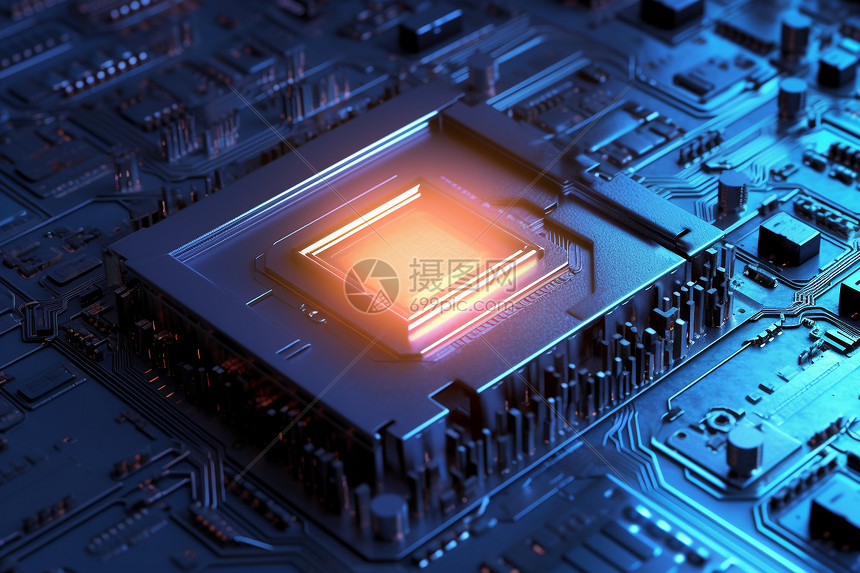 通信的CPU图片素材-正版创意图片600202918-摄图网