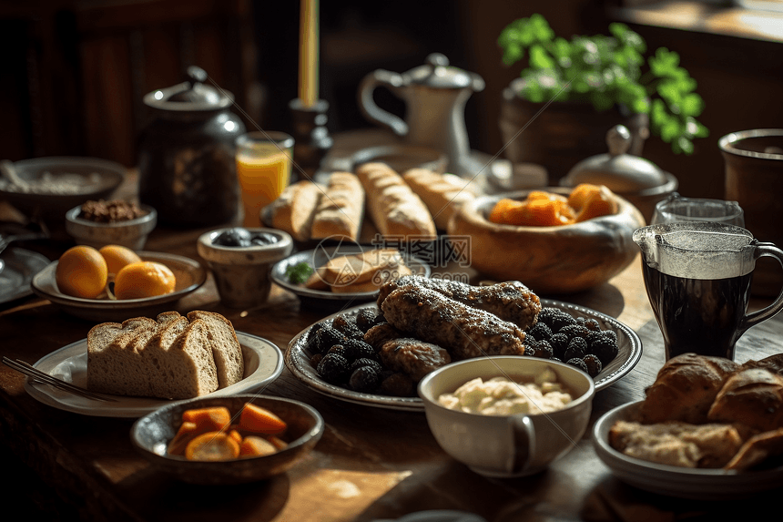 爱尔兰早餐高清图片下载-正版图片600203511-摄图网