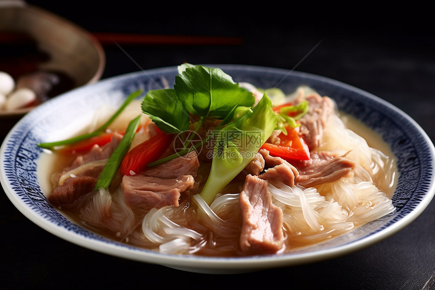 蔬菜猪骨的米粉高清图片下载-正版图片600206671-摄图网