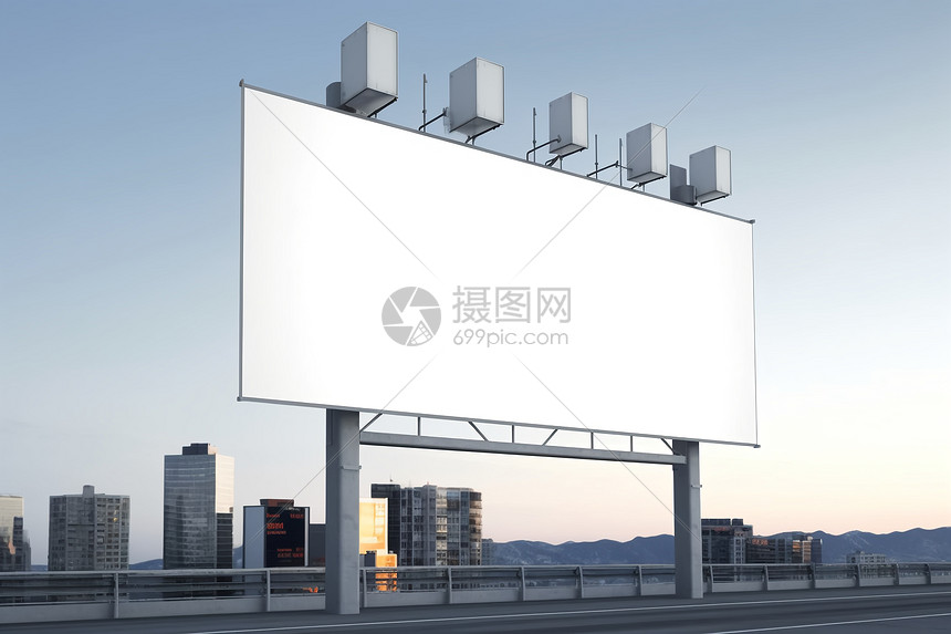 户外广告牌高清图片下载-正版图片600208608-摄图网